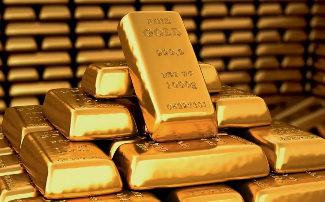 Gold rises with the fall of the dollar and anticipation of the speech ...